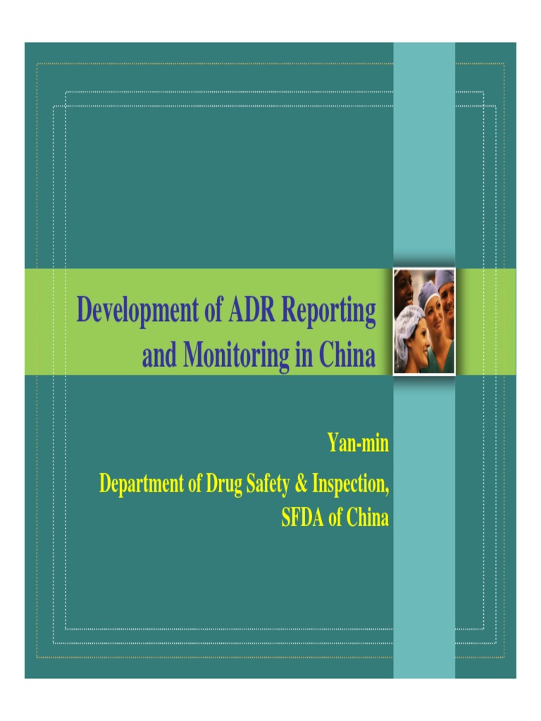 ADR Reporting in China | PDF | Pharmacovigilance | Surveillance
