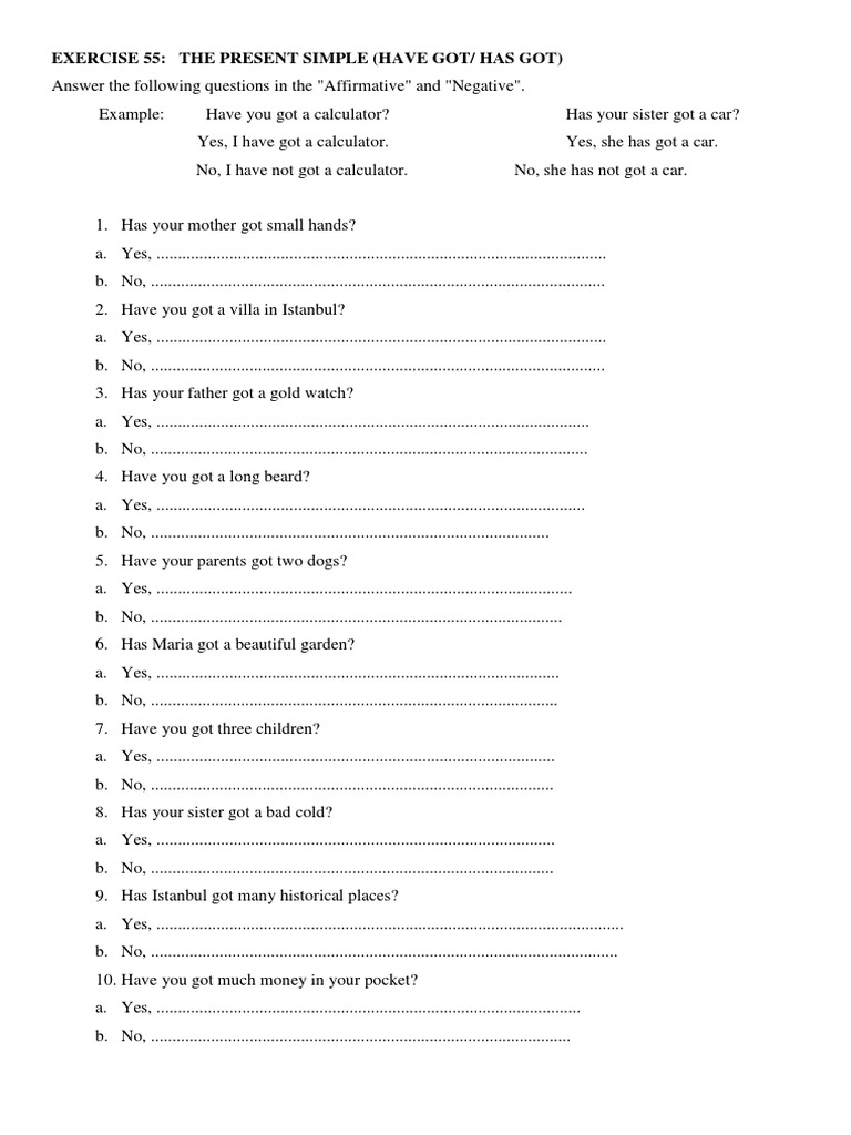 Present Simple | PDF | Question