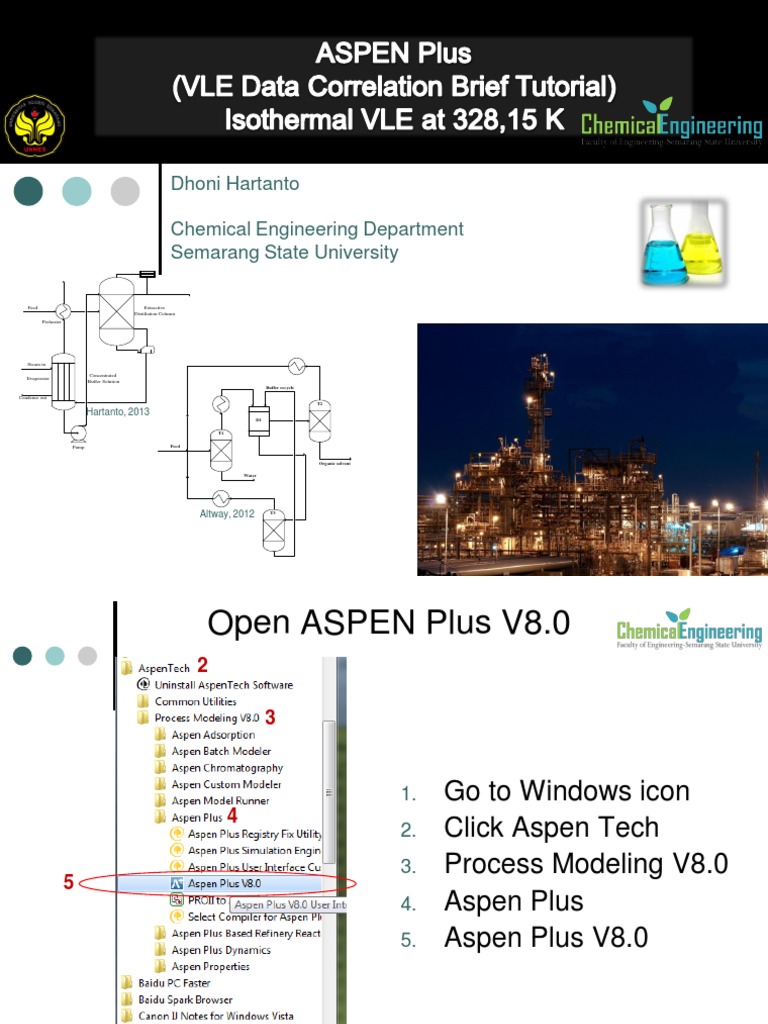 Aspen Plus VLE Data Correlation Guide | PDF | Regression Analysis ...