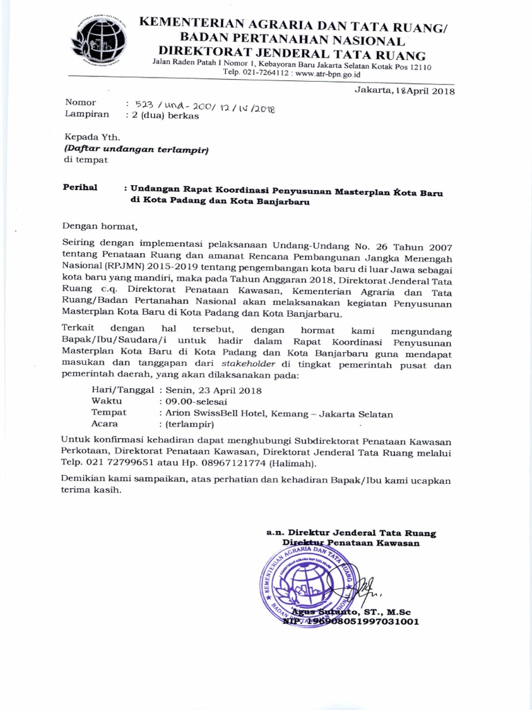 Contoh Undangan | PDF