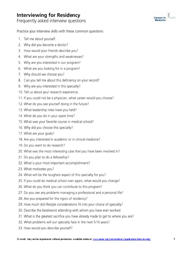 Frequent Interview Questions | PDF