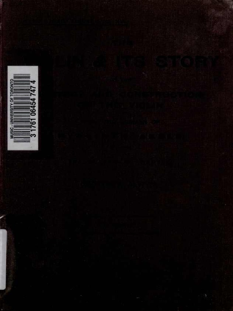 ABELE Trad ALWYN The Violin and Its History 1905. IA PDF | PDF | String ...