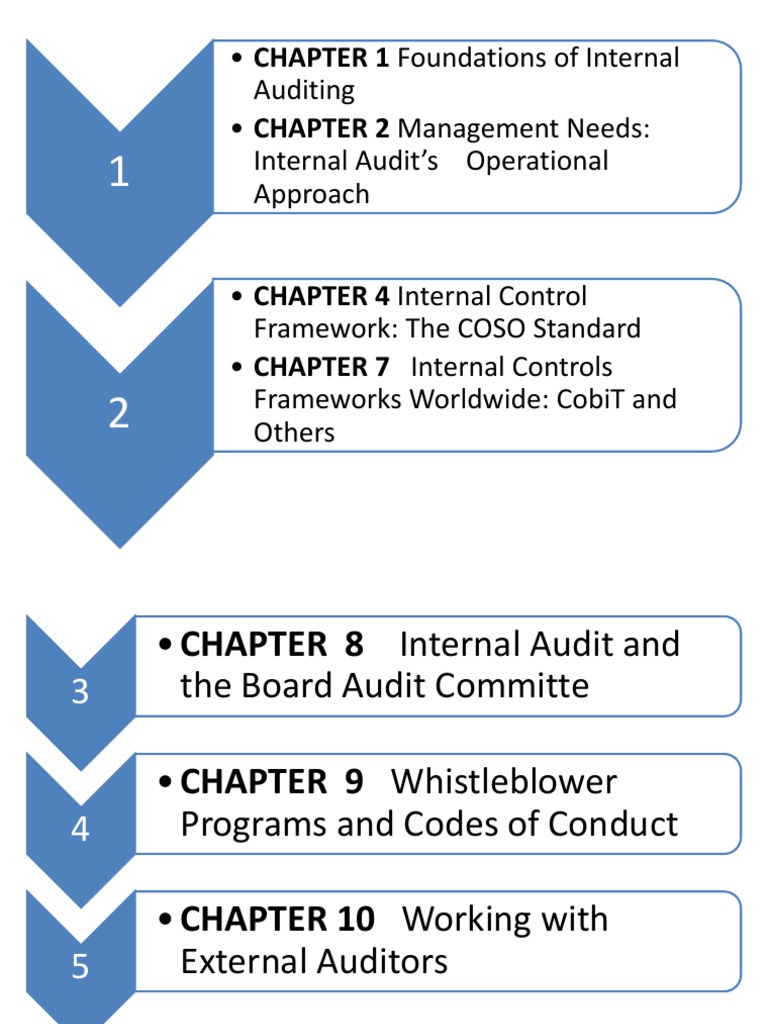 CHAPTER 1 Foundations of Internal Auditing - CHAPTER 2 Management Needs ...