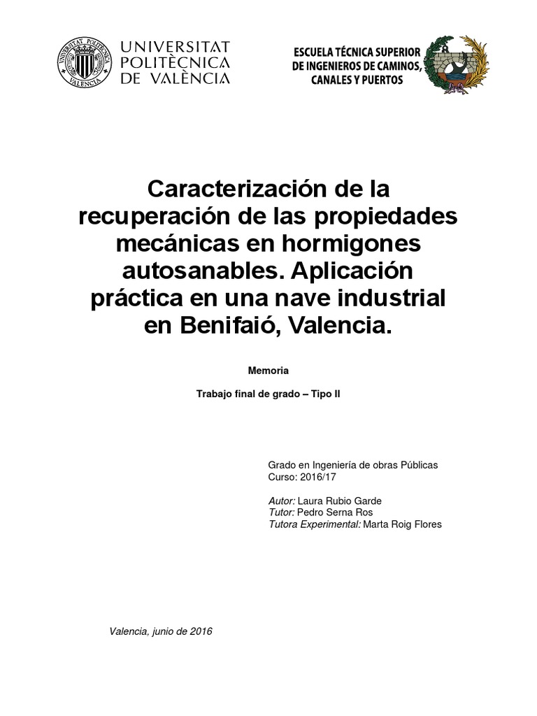 Hormigón autorreparable con bacterias | PDF | Calcio | Hormigón