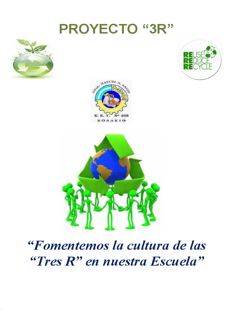 Proyecto 3R 2015 PDF | PDF | Reciclaje | Residuos