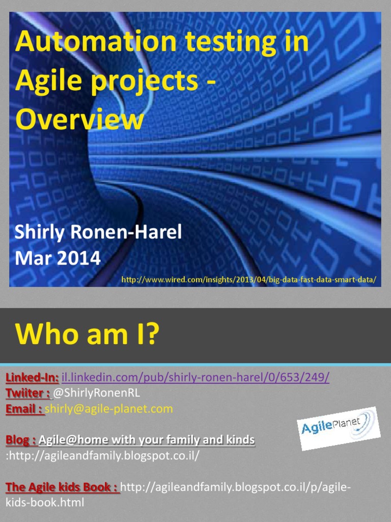 Automated - Testing.in - Agile.projects (31 Giveaway) PDF | PDF ...