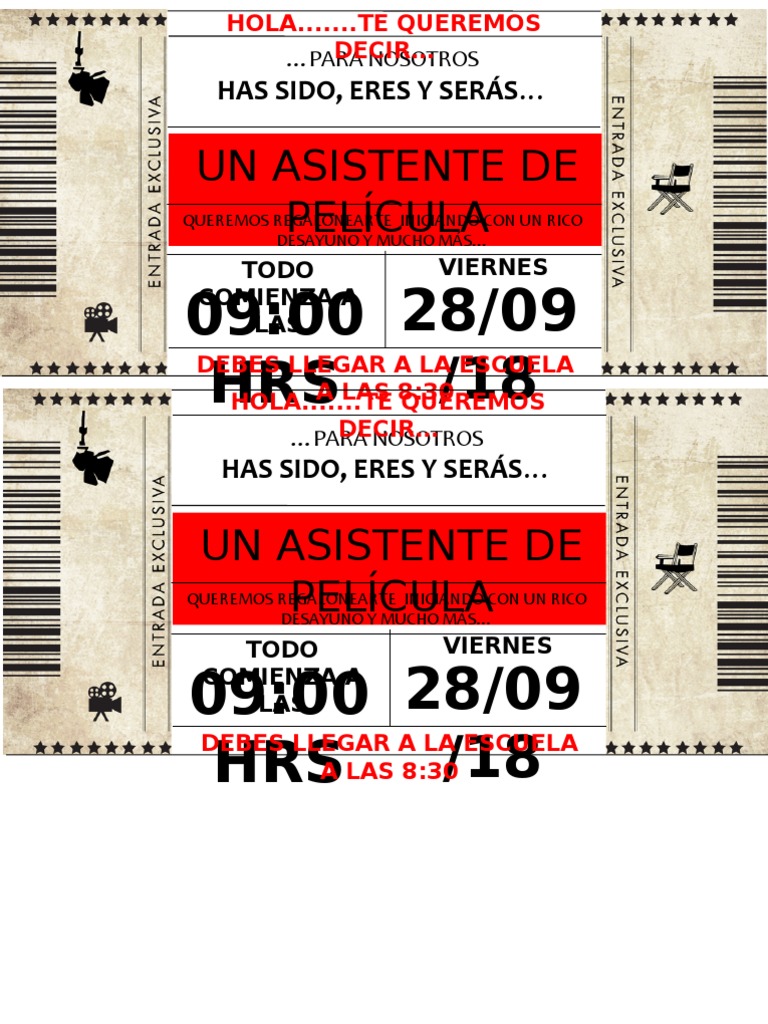 Tarjeta Día Del Asistente | PDF