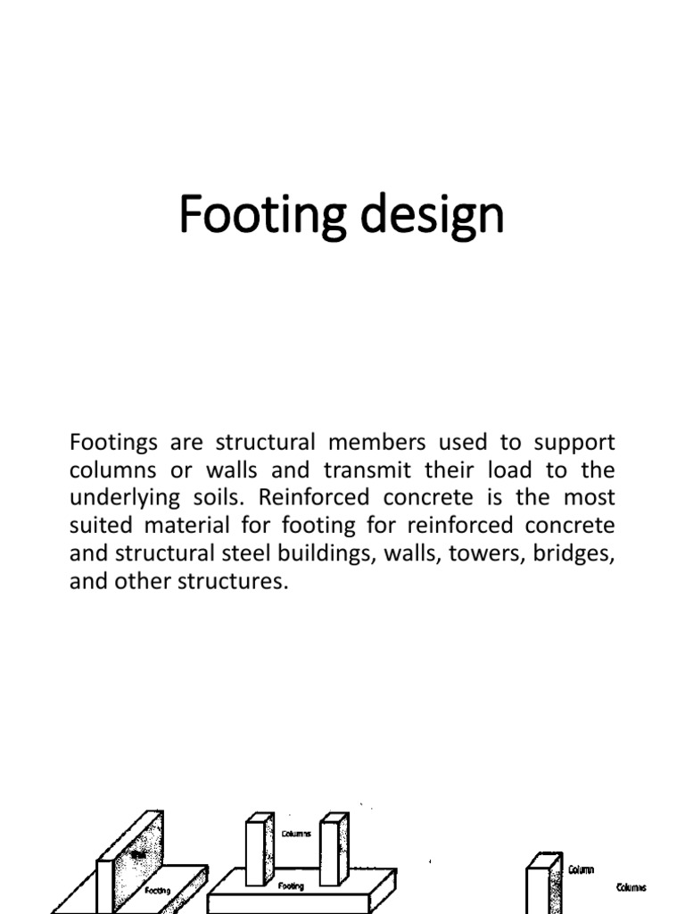 Footing Design | PDF