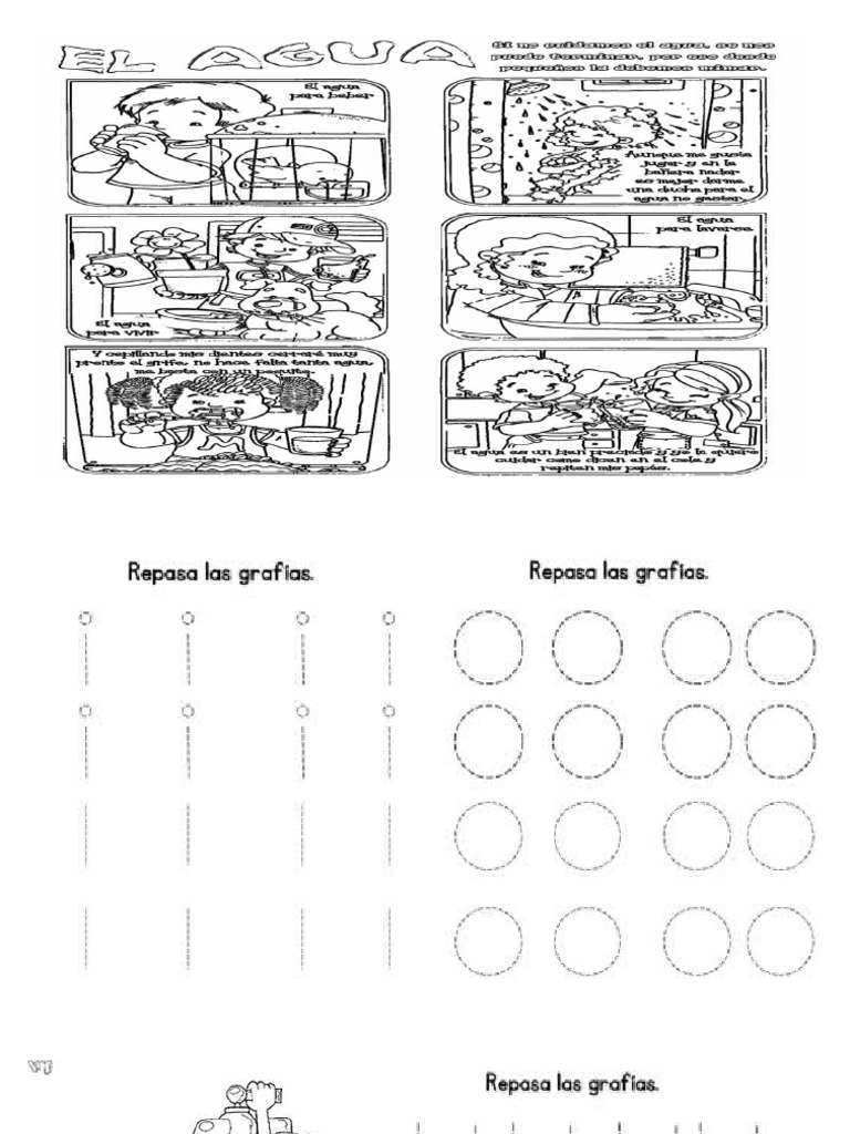 Tareas Repaso Kinder Tercera Semana Marzo | PDF