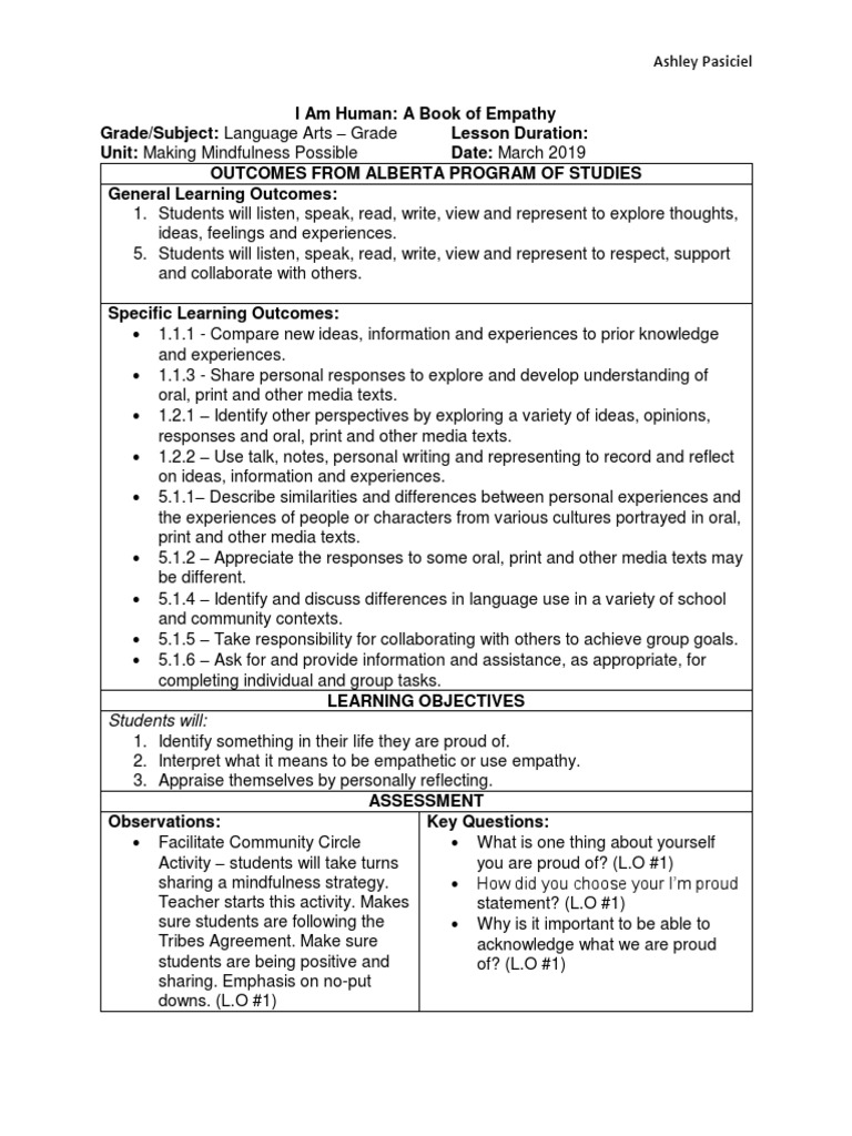 I Am Human - A Book of Empathy | PDF | Empathy | Experience