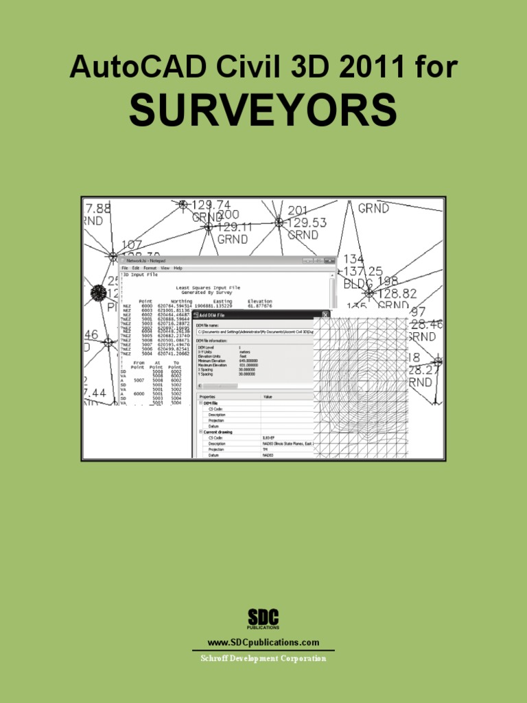 Civil 3d For Surveyors PDF | PDF | Surveying | Auto Cad