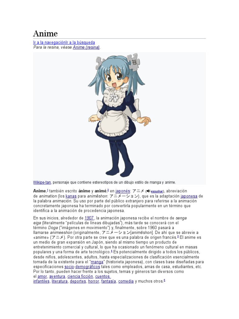 Anime | PDF | Anime | Animación