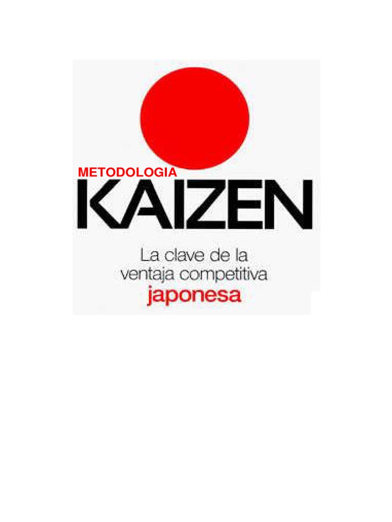 Metodologia Kaizen | PDF | Six Sigma | Calidad