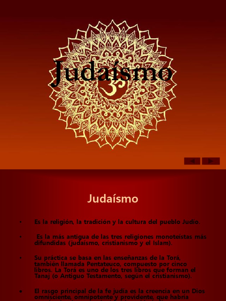 Introducción al Judaísmo y sus Festividades | PDF | Tora | Judios