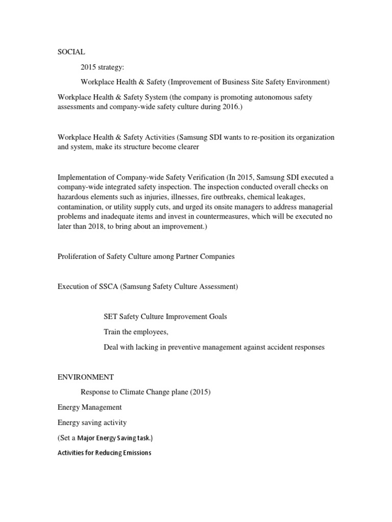 Major Energy Saving Task.) Activities For Reducing Emissions | PDF