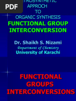 Functional Group Interconversion | PDF | Functional Group | Alkene