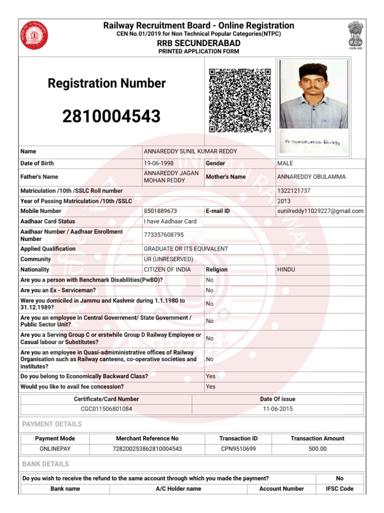 Sunil NTPC RRB PDF | PDF | Business