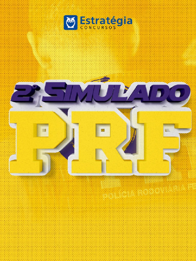 Simulado PRF - 2018 PDF | PDF | Estatuto | Direitos Humanos