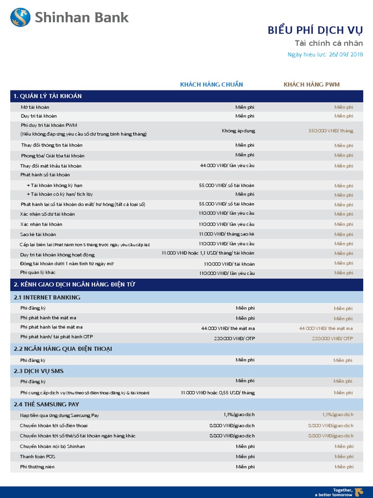 CN Shinhan Bank Vietnam | PDF