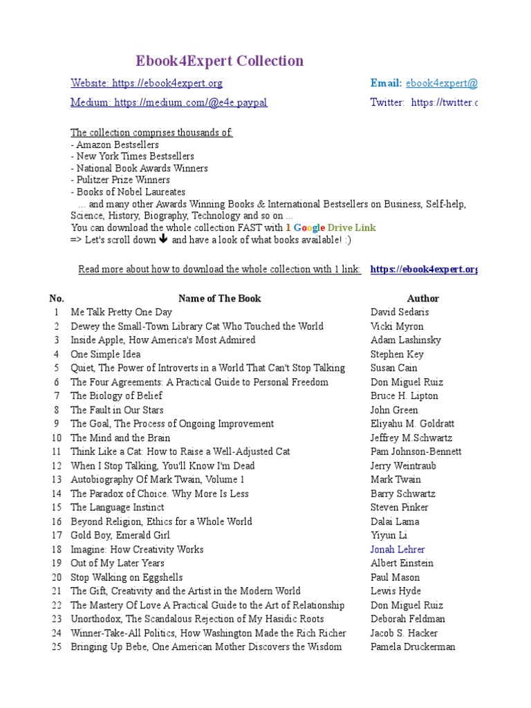 Ebook List | PDF | Philosophy | Science & Mathematics