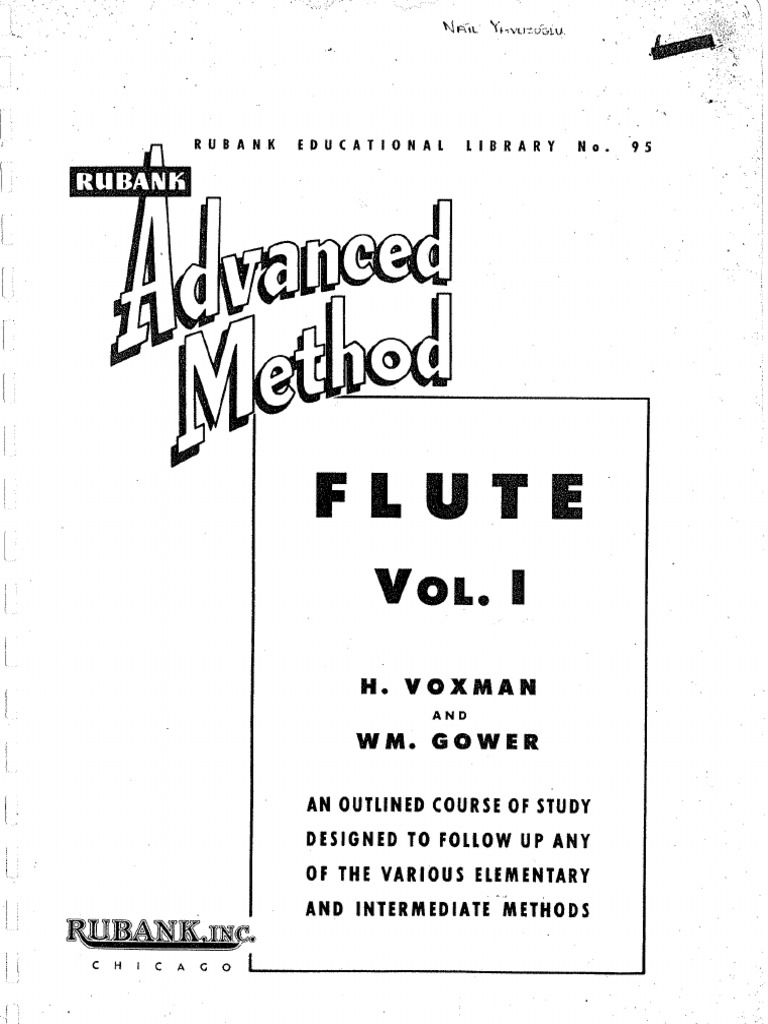 Advanced Method Flute PDF | PDF