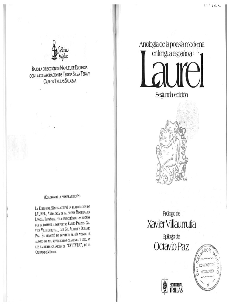 Antología Laurel PDF | PDF