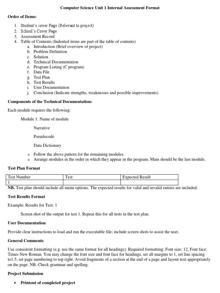 Computer Science IA | PDF | Algorithms | Computer Programming