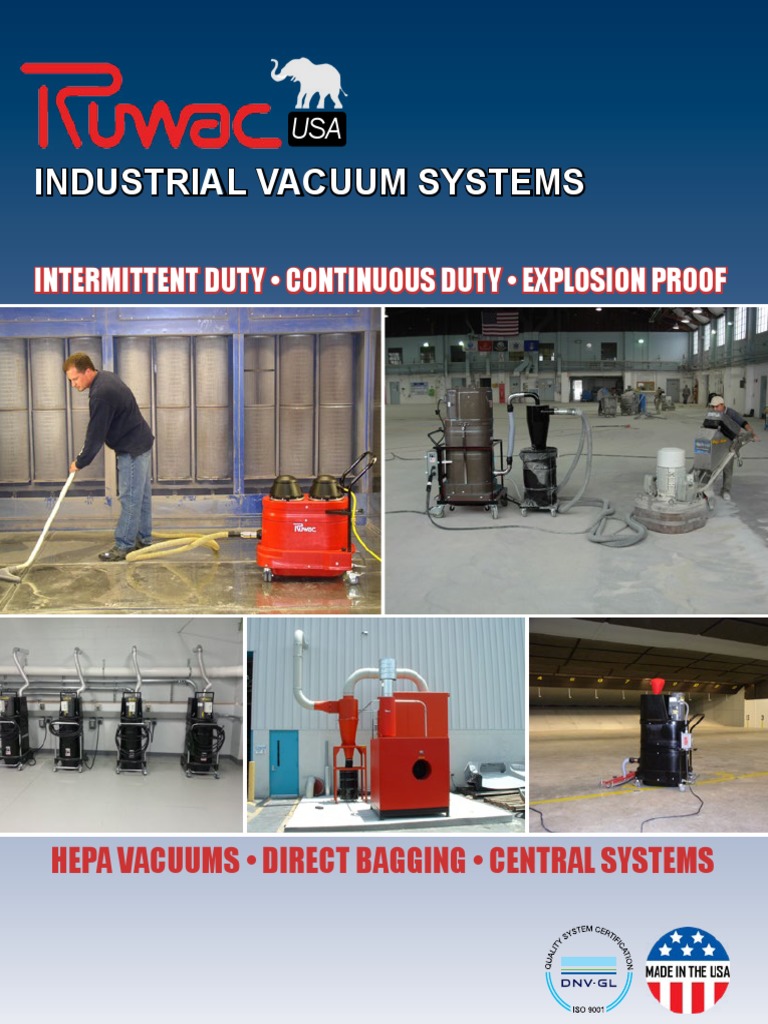 Ruwac Master Catalog - Email PDF | PDF | Vacuum Cleaner | Filtration
