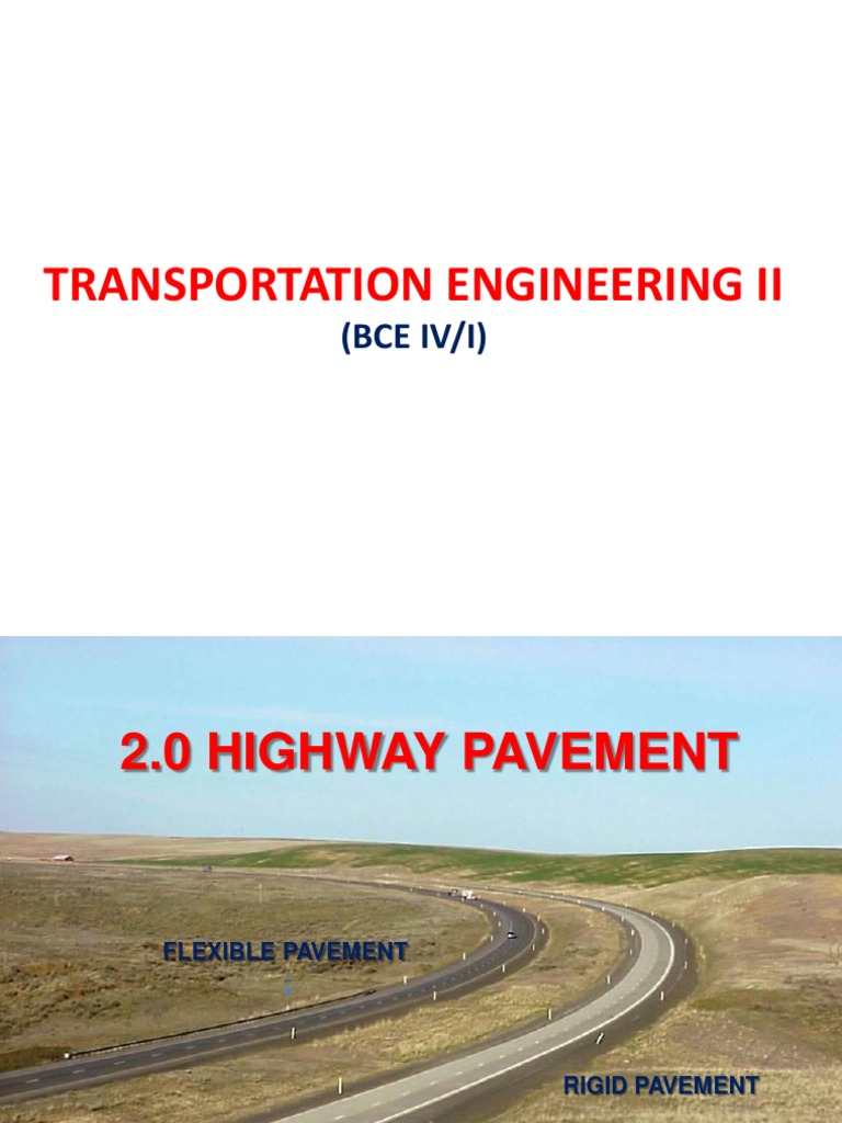 Highway Pavement Design Overview | PDF | Road Surface | Axle