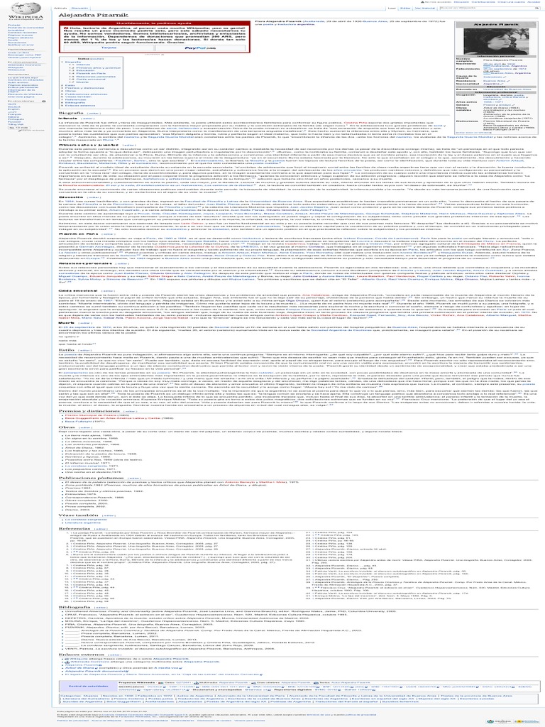 Alejandra Pizarnik | PDF | Poesía