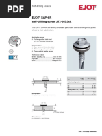 FRAMECAD Fasteners Full | PDF | Framing (Construction) | Screw