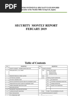 Night Vigilance Report Format | PDF | Secondary Sector Of The Economy