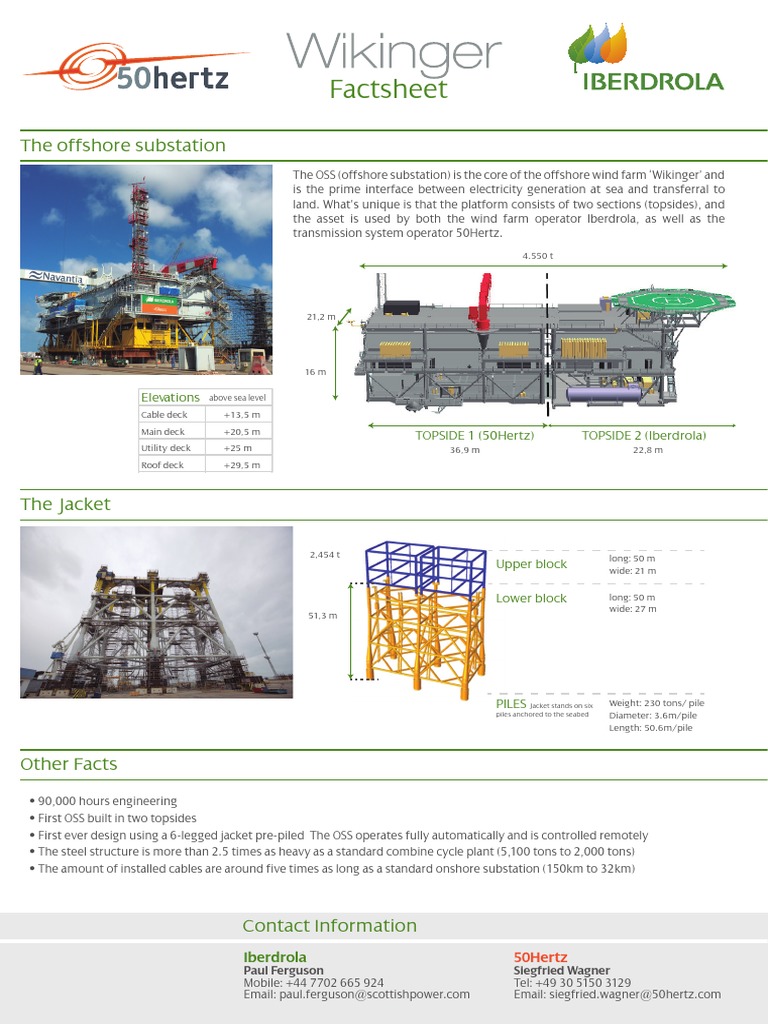 IInfografia EastAnglia Jackets | PDF | Deep Foundation | Electrical ...