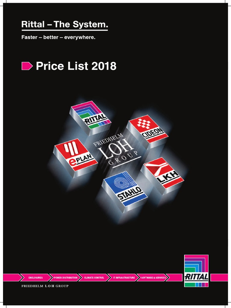 Rittal Price List | PDF | Door | Electric Power Distribution