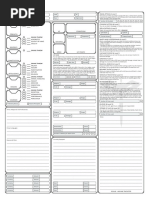 DELVEBOUND Character Sheet (Fillable) v1.4 | PDF | Grappling | Perception