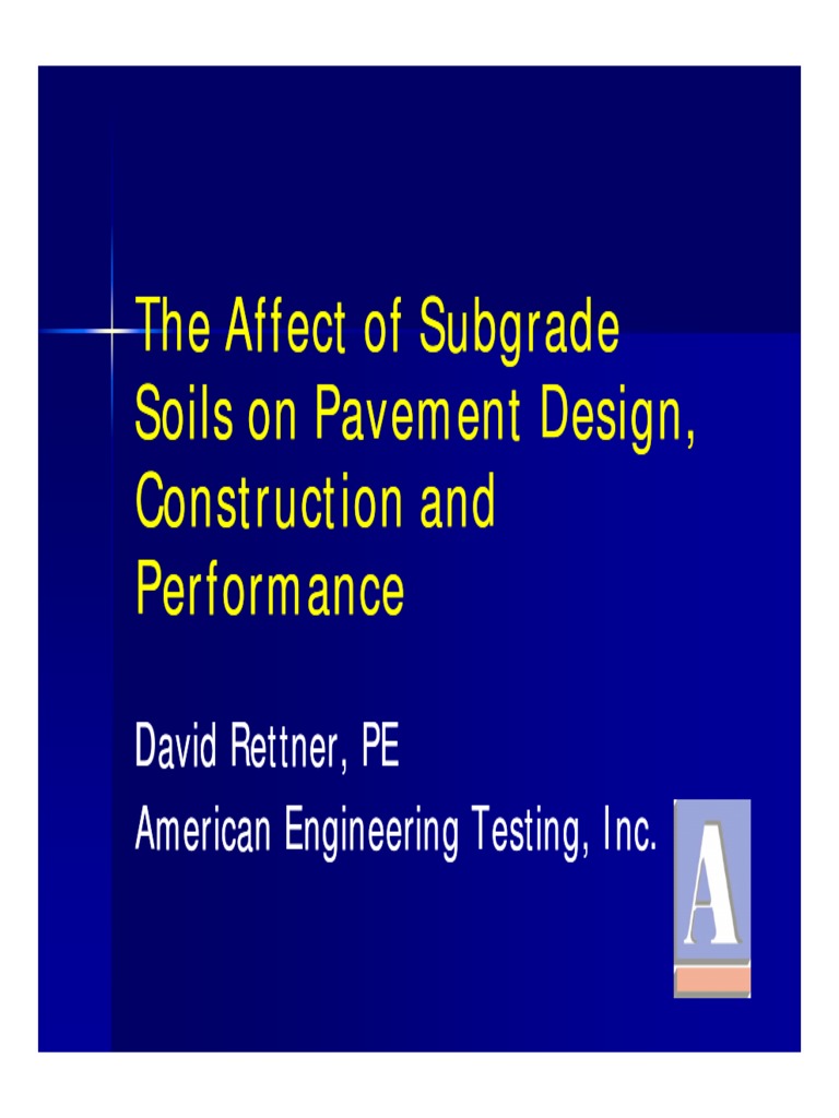 Affect of Subgrade Soils On Pavement Design | PDF | Road Surface | Fly Ash