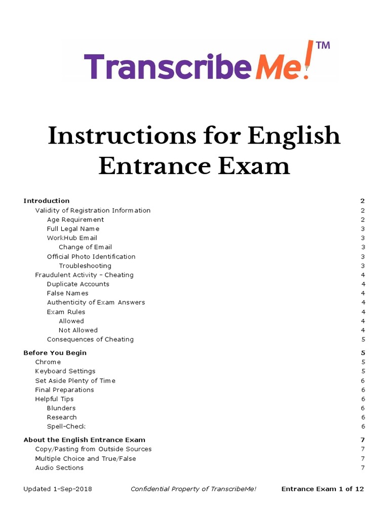 Guiding Aspiring Transcribers: An In-Depth Look at TranscribeMe's ...