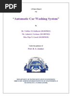 Automatic Car Wash System Project Report | PDF