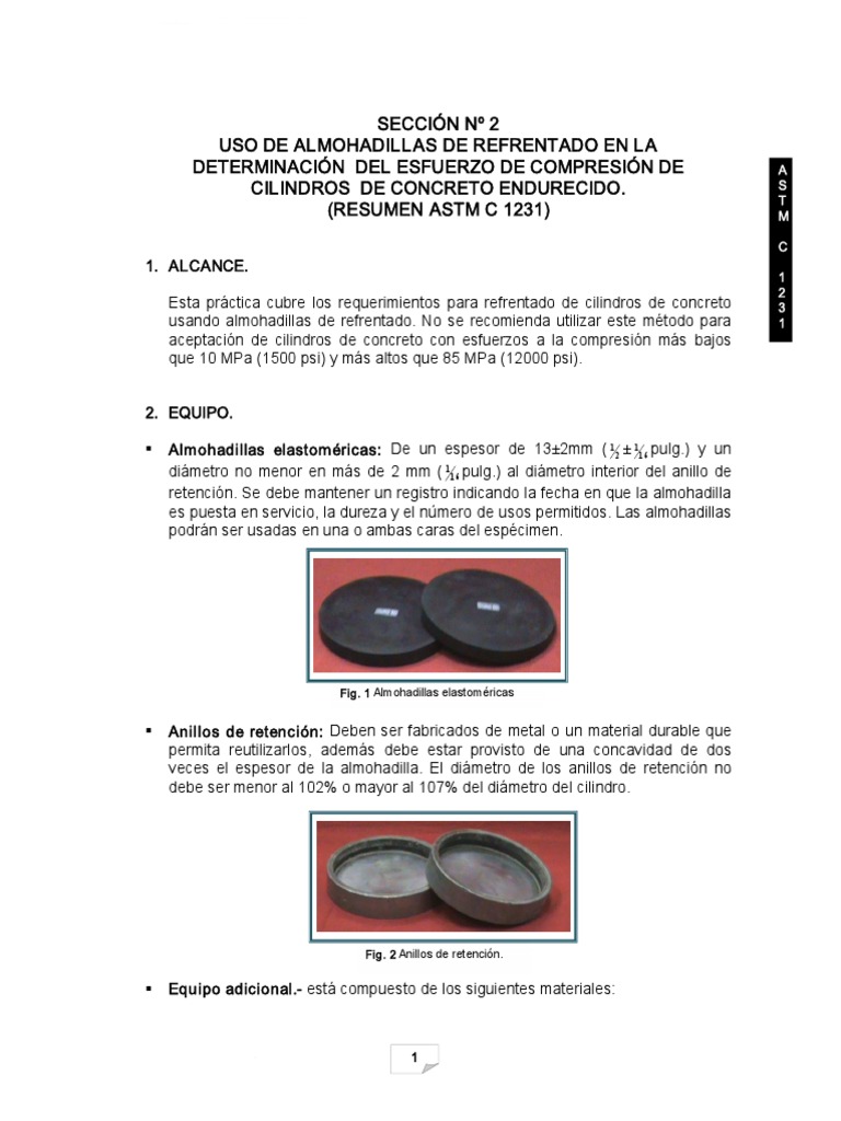 Astm C 1231 | PDF | Materiales | Naturaleza