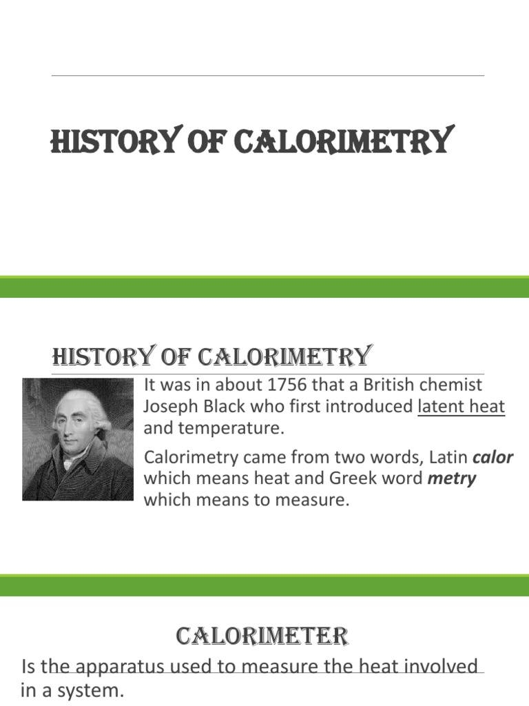Lesson 8 Calorimetry PDF | PDF | Calorimetry | Heat
