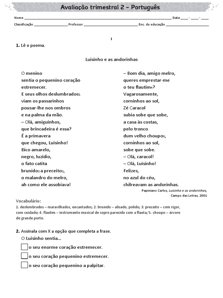 Topp2 Ficha Aval Trim2 | PDF | Caixa alta e caixa baixa