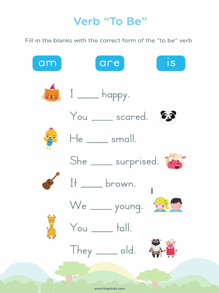 Verb To Be Level-Three | PDF