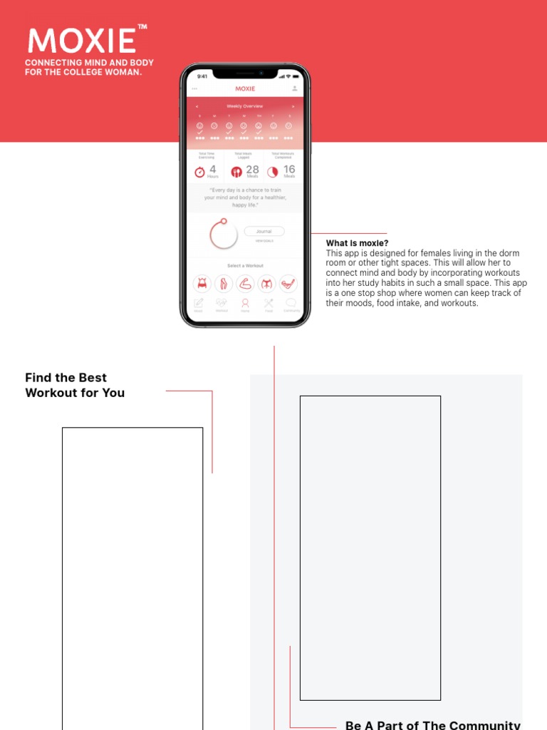 Connecting Mind and Body For The College Woman.: What Is Moxie? | PDF