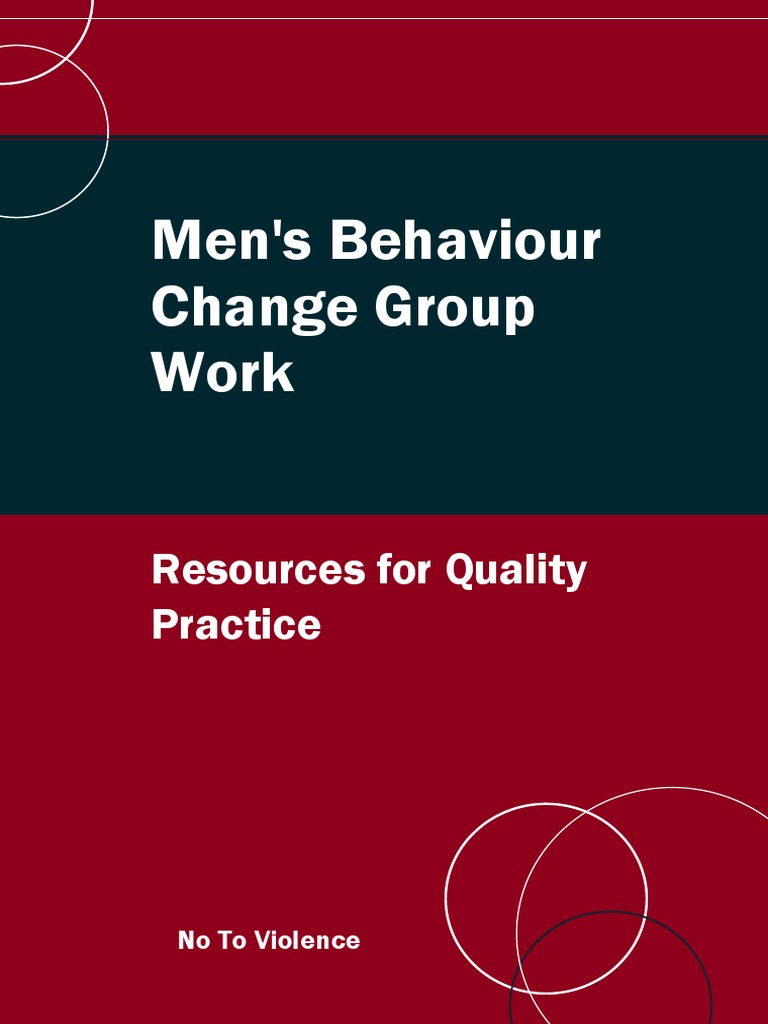 Mens Behaviour Change Resource Manual PDF | PDF | Violence | Domestic ...