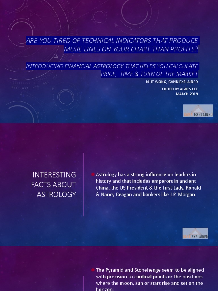 Financial Astrology for Market Timing | PDF | Planets | Saturn