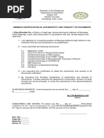 Request Letter For Comelec | PDF | Government