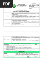 Table of Specification Introduction To The Philosophy of The Human ...