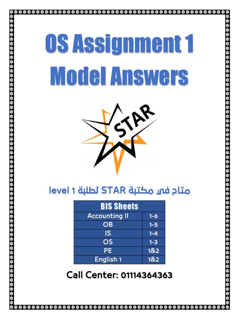 OS Assignment 1 Answers | PDF | Random Access Memory | Process (Computing)