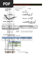 Diseño de Cuneta Trapezoidal | PDF