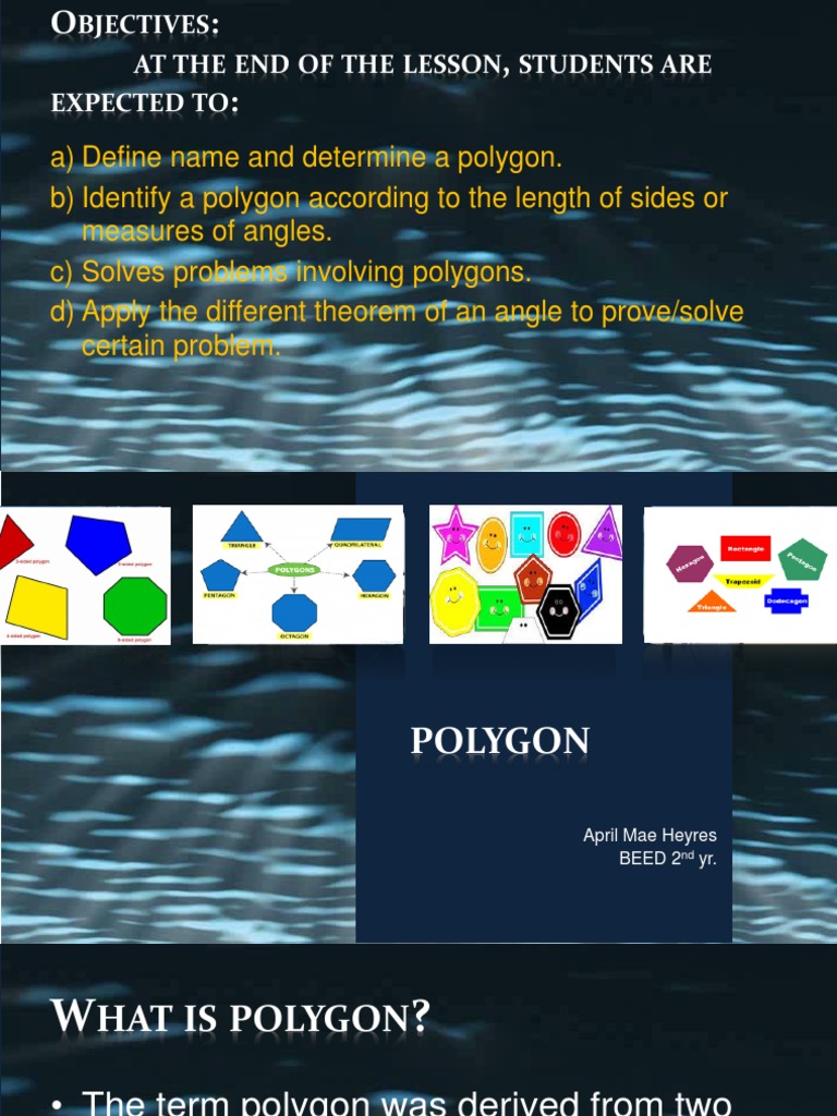 POLYGON | PDF | Vertex (Geometry) | Polygon